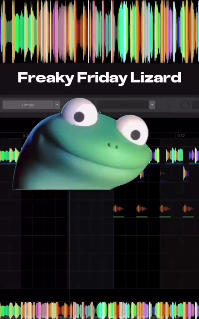 Freaky Friday Lizard - iFunny