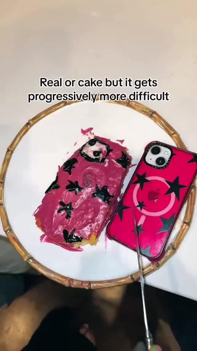 Real or cake but it gets ressiveh difficult - iFunny