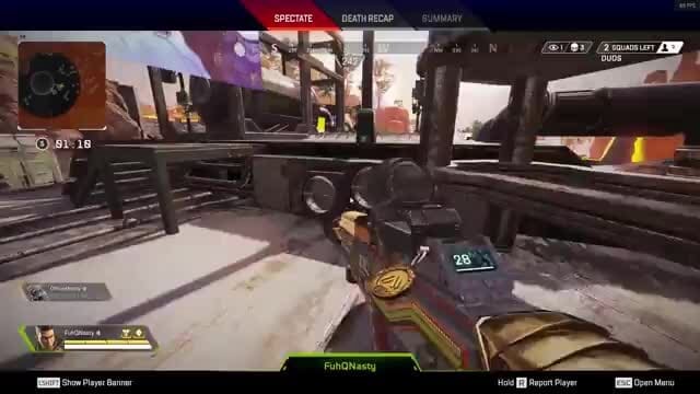 69 FPS SPECTATE DEATH RECAP SUMMARY FuhQNasty Show Player Banner Hold ...