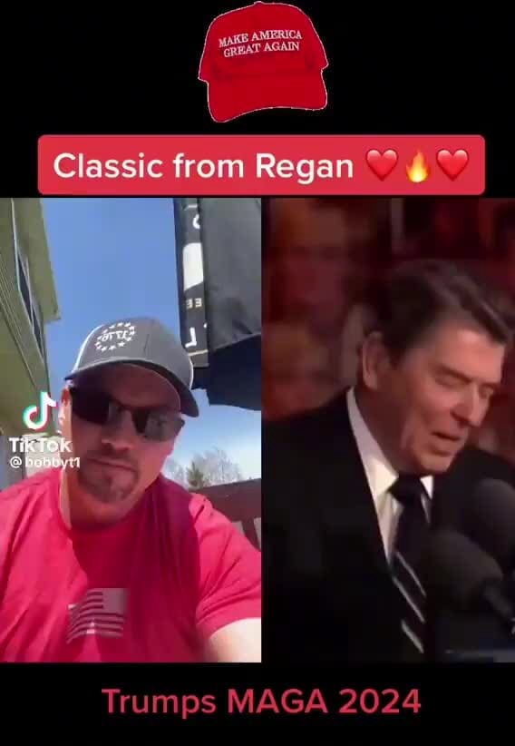 Classic from Regan Trumps MAGA 2024 - iFunny