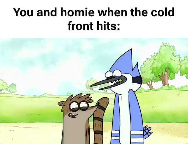You and homie when the cold front hits: - iFunny