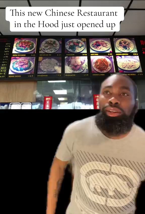 This new Chinese Restaurant in the Hood just opened up - iFunny