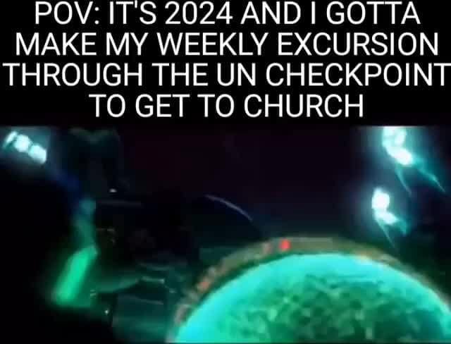 POV: ITS 2024 AND I GOTTA MAKE MY WEEKLY EXCURSION THROUGH THE UN ...