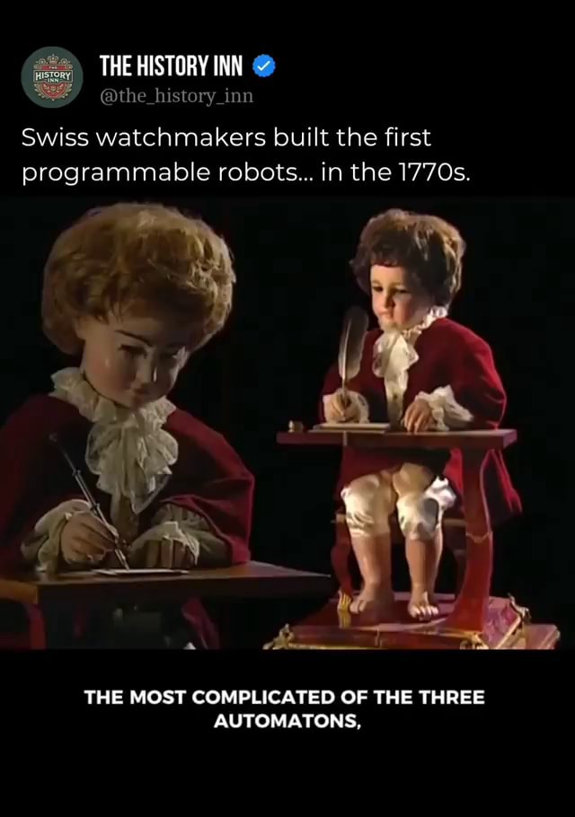 THE HISTORY INN @the histary Swiss watchmakers built the first ...