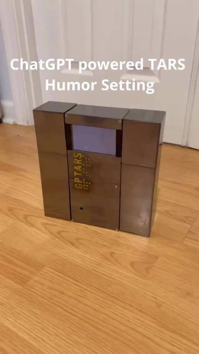 ChatGPT powered TARS Humor Setting - iFunny