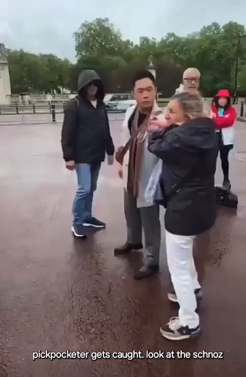 Pickpocketer gets caught. look at the schnoz - iFunny