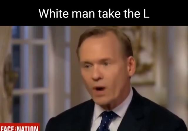 White man take the L APE - iFunny