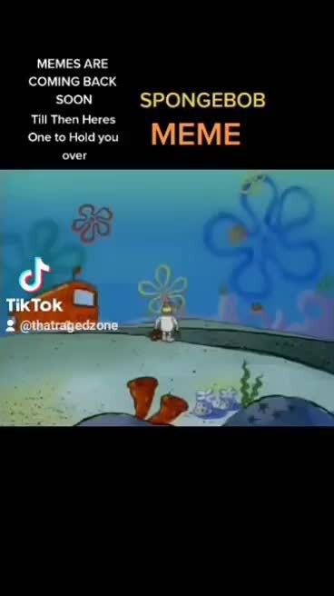MEMES ARE COMING BACK SOON SPONGEBOB Till Then Heres onerotoidyos MEME ...