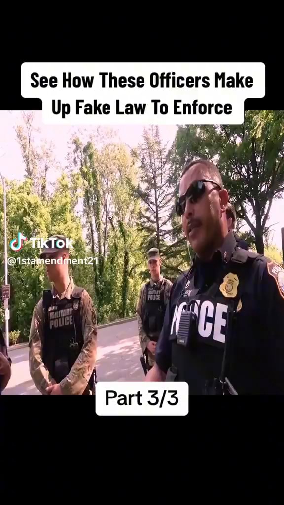 Police Memes - See How These Officers Make Up Fake Law To Enforce ...