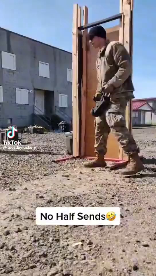 TikTok No Half Sends - iFunny