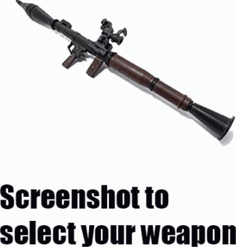 Screenshot to select your weapon - iFunny