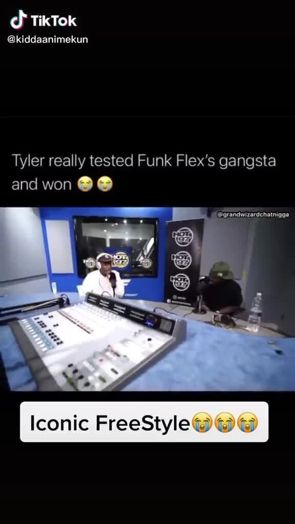 Tyler really tested Funk Flex's gangsta ch TikTok @kiddaanimekun and ...