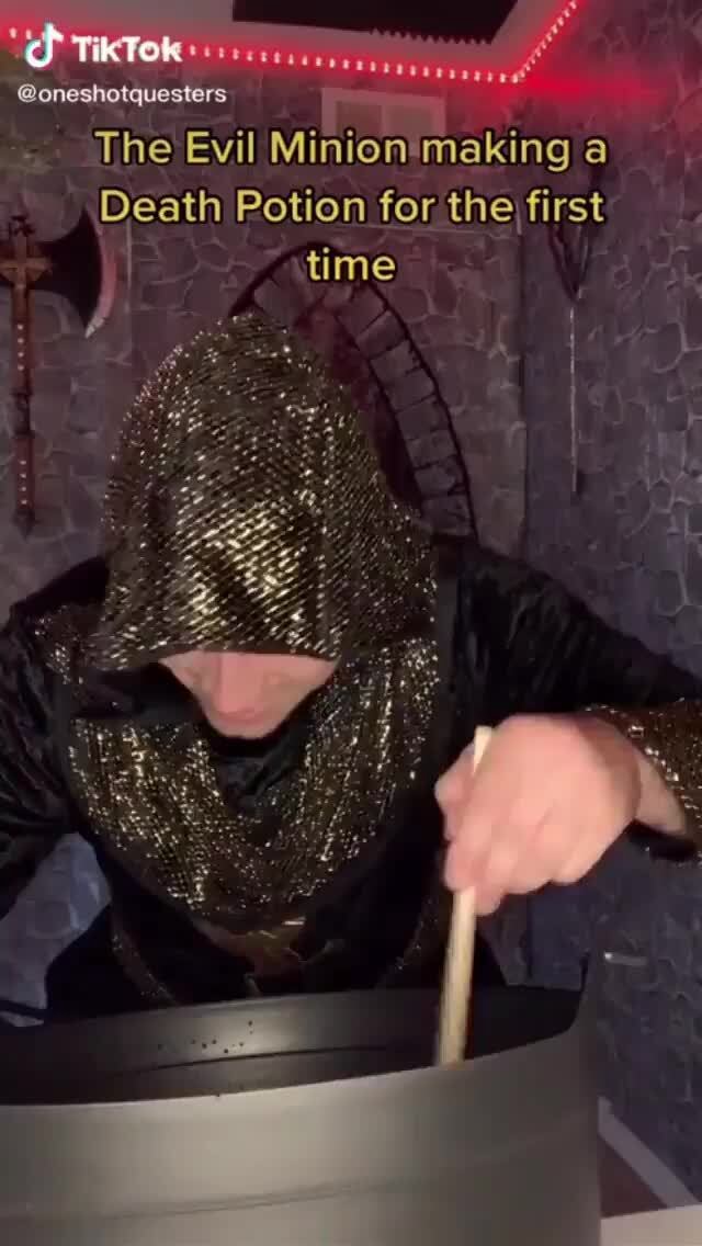 @oneshotquesters The Evil Minion making a Death Potion for the first ...