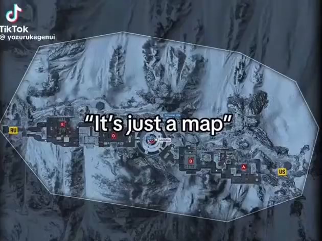 Tik TOK "It's just a map" - iFunny