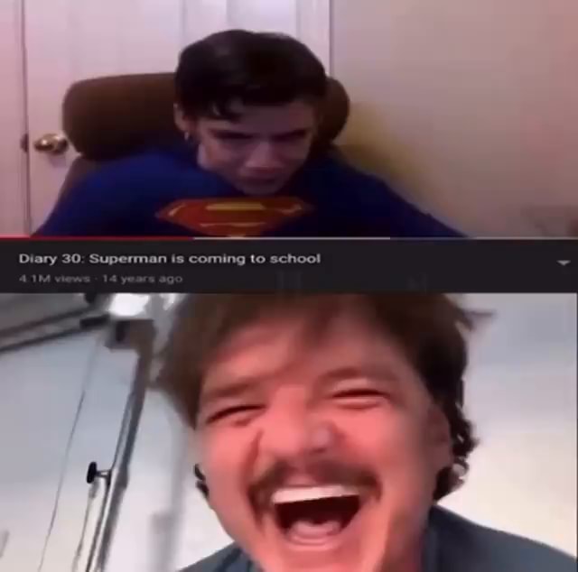 Diary 30: Superman is coming to school - iFunny