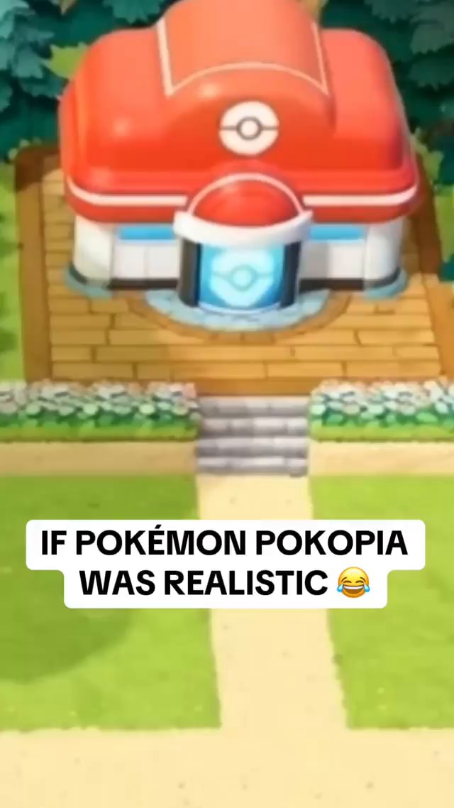 IF POKEMON POKOPIA WAS REALISTIC - iFunny