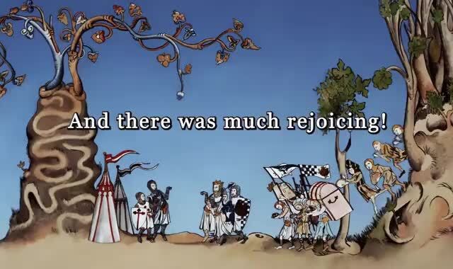 Source: Monty Python and the Holy Grail (1975) # ...