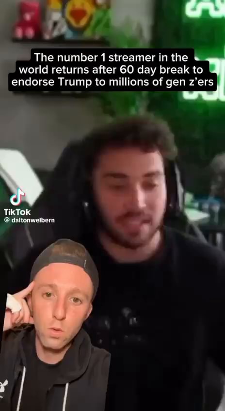 Lam The number 1 streamer in the world returns after 60 day break to ...