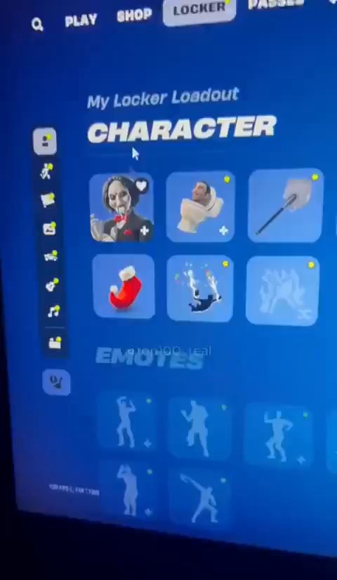 PLAY HOP LOCKER my Locker Loadout CHARACTER - iFunny