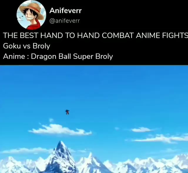 @an 'ever THE BEST HAND TO HAND COMBAT ANIME FIGHTS Goku vs Broly Anime ...