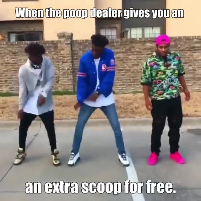 When the poop dealer gives you an an extra scoop for free. - iFunny