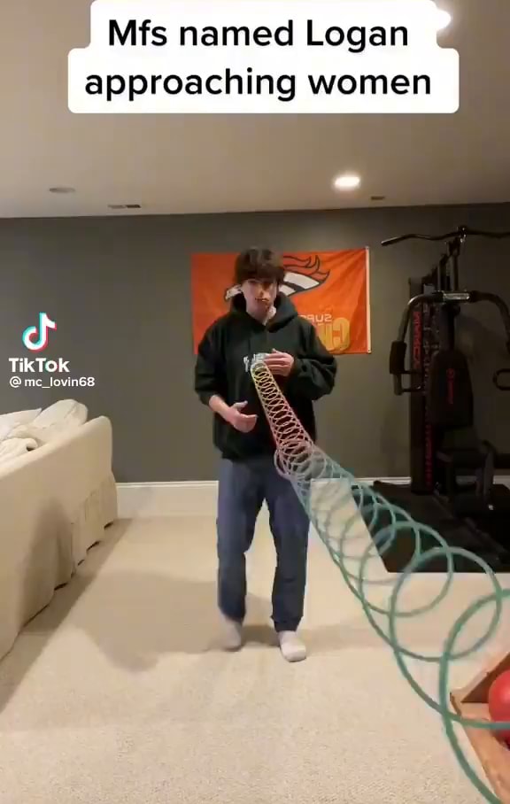 Mfs named Logan approaching women TikTok @mc_lovines - iFunny