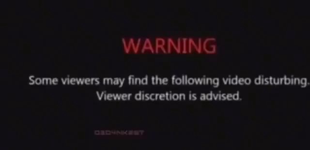 WARNING Some viewers may find the following video disturbing. Viewer discretion is advised. - iFunny