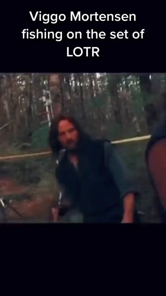 Viggo doing side quests 😂 ️ #lotr #thelordoftherings #lordoftherings # ...