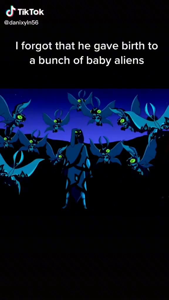 TikTok @danixyIn56 I forgot that he gave birth to a bunch of baby ...