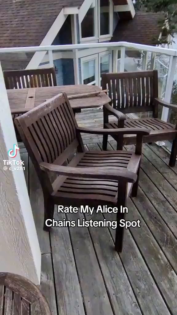 TikTok Rate My Alice In Chains Listening Spot - iFunny
