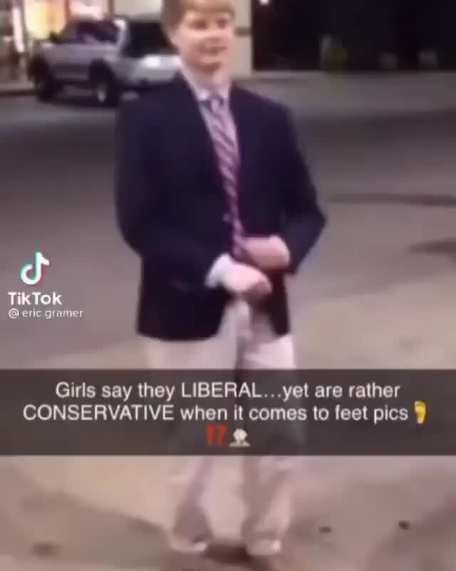 TikTok Girls say they LIBERAL...yet are rather CONSERVATIVE when it ...