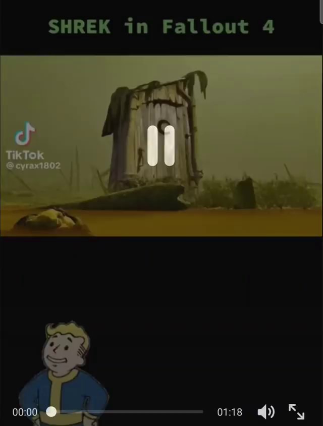 SHREK in Fallout 4 orig - iFunny