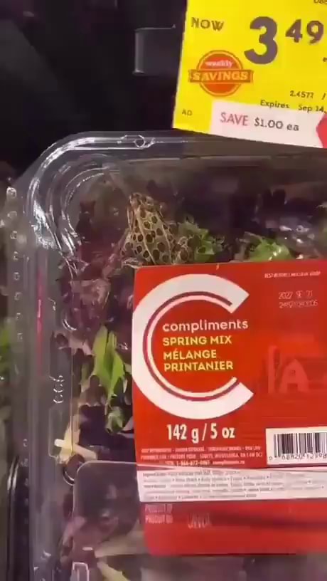 Compliments SPRING MIX MELANGE PRINTANIER - iFunny