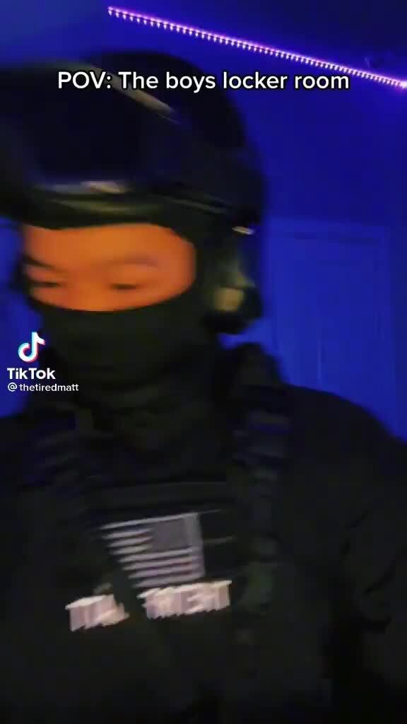 POW The boys locker room TikTok thetiredmatt - iFunny