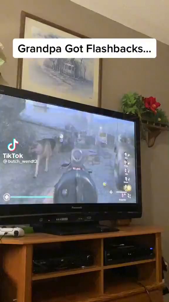 Grandpa Got Flashbacks... TikTok butch sendi2 - iFunny