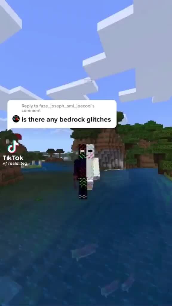 Te is there any bedrock glitches TikTok @realeliteg. - iFunny
