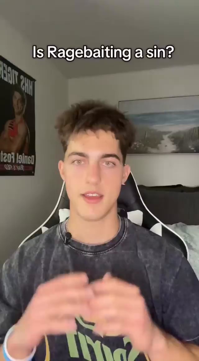 Is Ragebaiting a sin? - iFunny