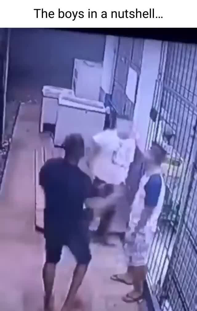 The boys in a nutshell... - iFunny