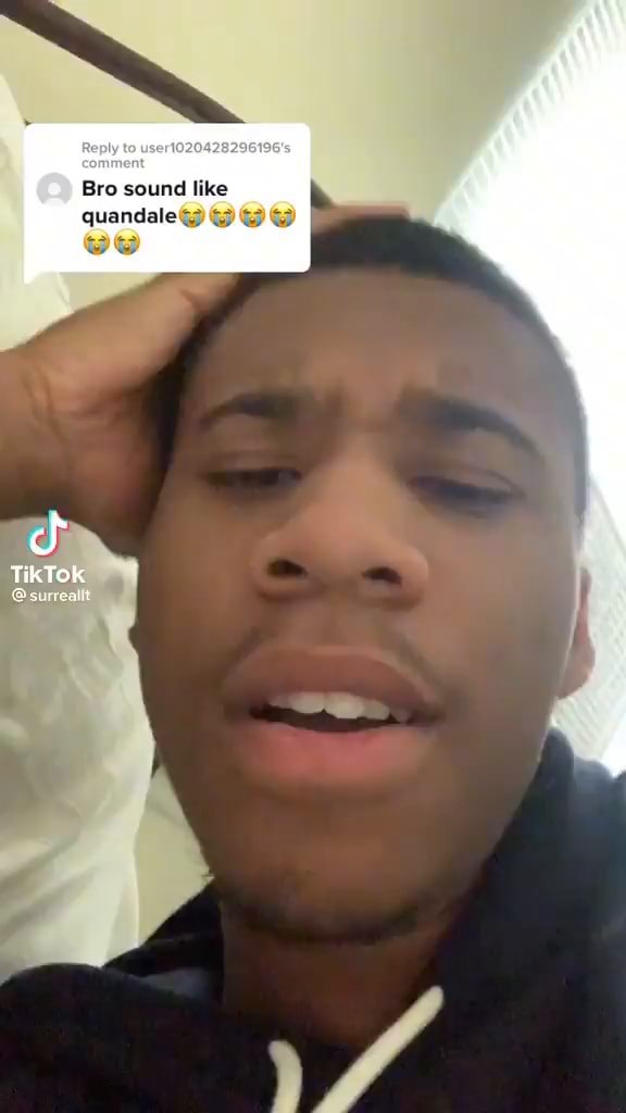 Bro sound like quandale ff TikTok - iFunny
