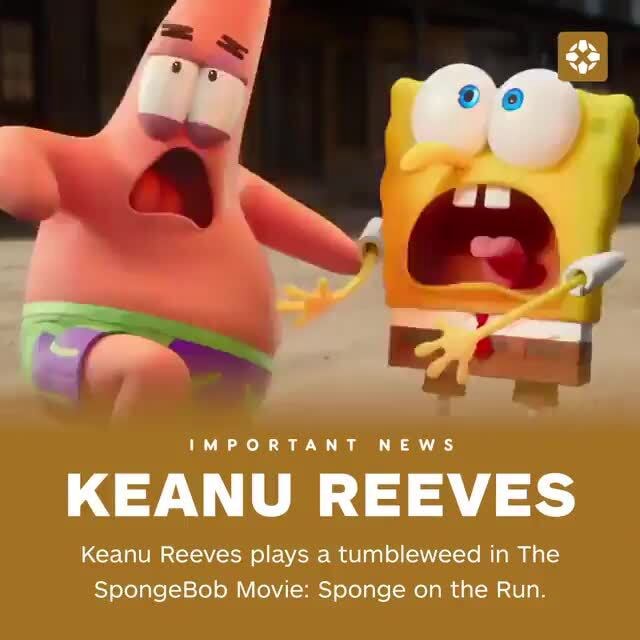 IMPORTANY NEWS KEANU REEVES Keanu Reeves plays a tumbleweed in The ...