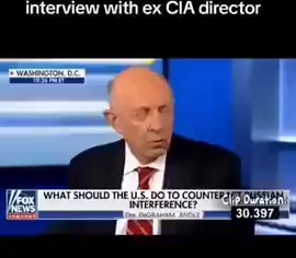 Interview with ex CIA director WHAT SHOULD THE - iFunny