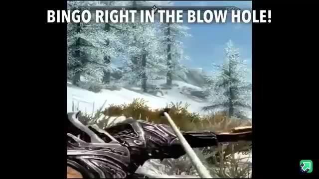 The movie is Norbit and the game is Skyrim if you’ve been living under ...