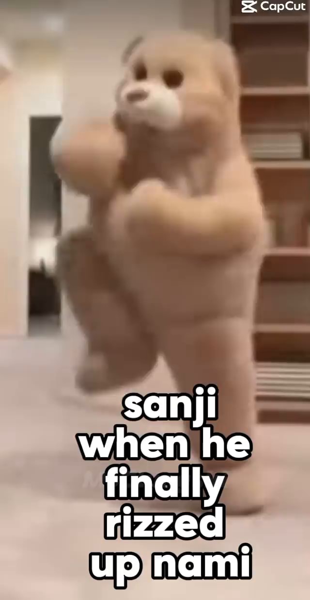 Sanji when he finally rizzed up nami - iFunny