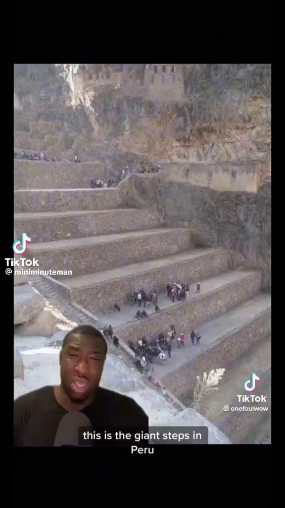 TikTok miniminuteman cf this is the giant steps Peru - iFunny