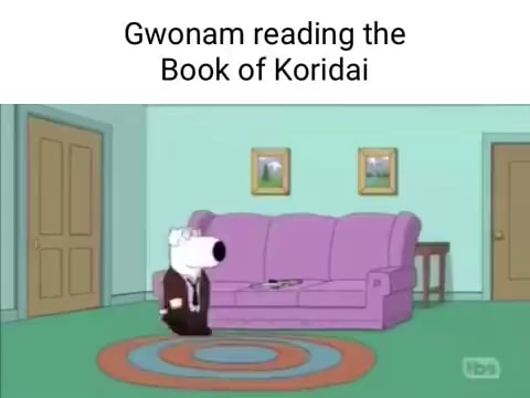Gwonam reading the Book of Koridai - iFunny