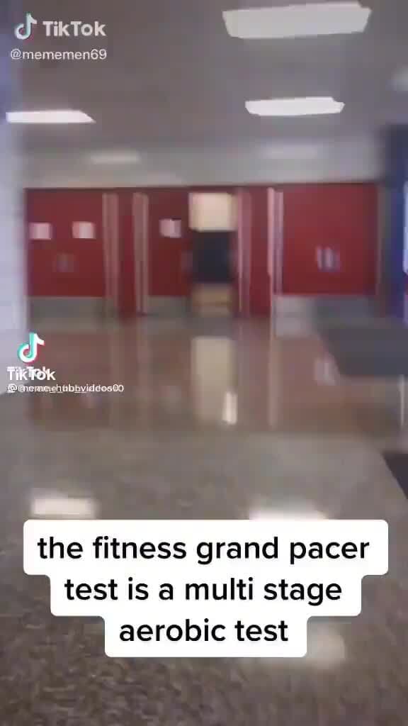 TikTok @mememen69 TikTOK the fitness grand pacer test is a multi stage ...