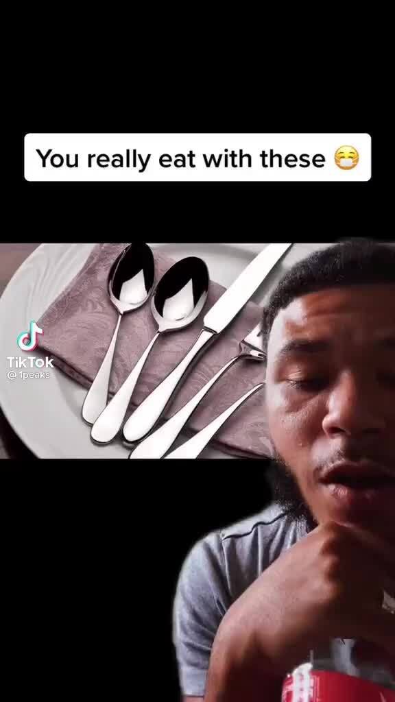 You really eat with these - iFunny
