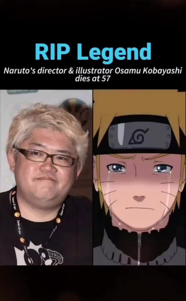RIP Legend Naruto's director & illustrator Osamu Kobayashi dies at 57 ...