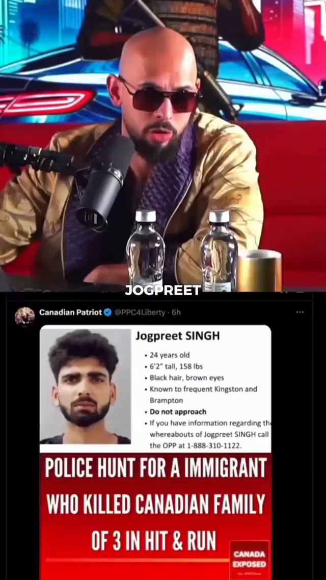 Jogpreet SINGH 24 years old POLICE HUNT FOR A at IMMIGRANT WHO KILLED ...
