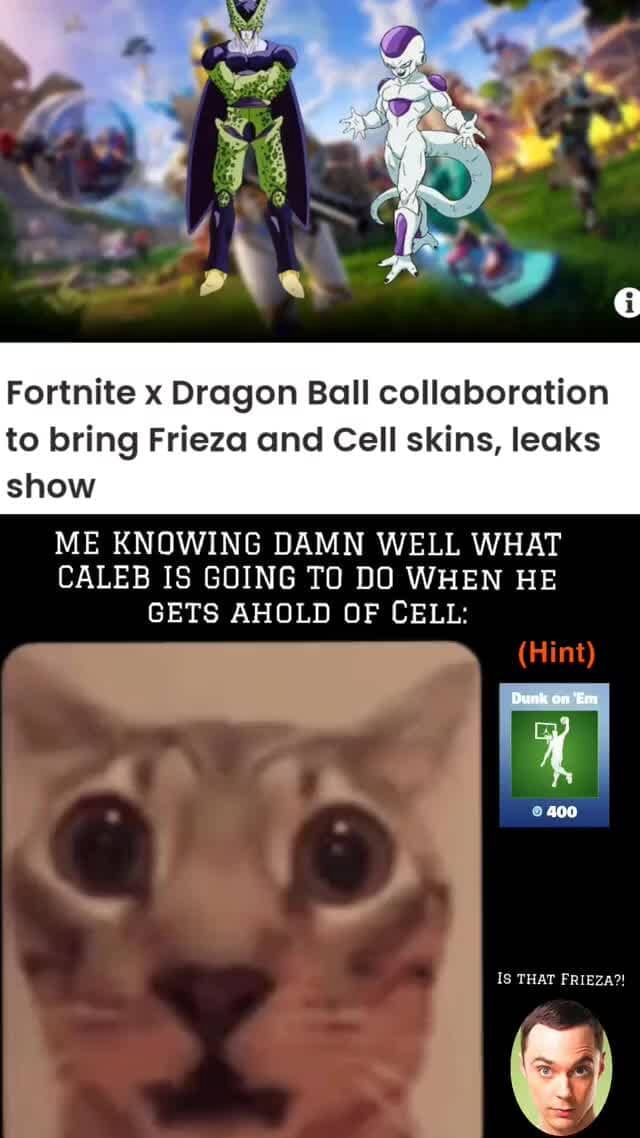 Fortnite x Dragon Ball collaboration to bring Frieza and Cell skins ...
